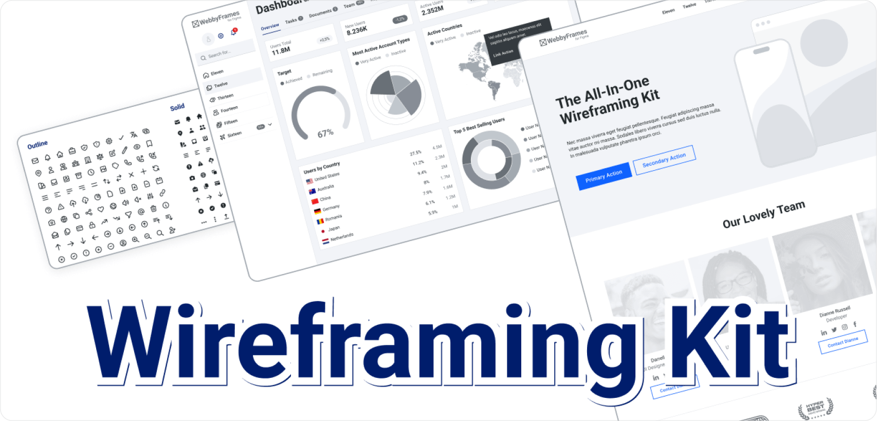 Wireframe Template Pack